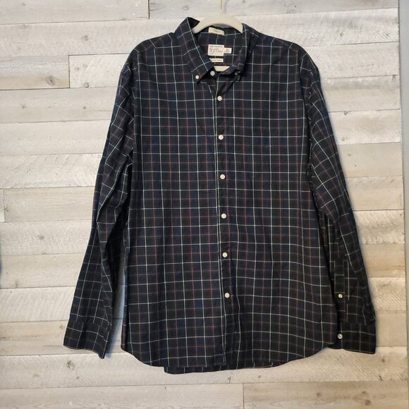 J. Crew | Shirts | J Crew Men Button Up Xl Classic Plaid Long Sleeve Luxury Preppy | Poshmark